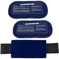 Lyntimo Ice Packs for Injuries Reusable, Flexible Gel Hot & Cold Pack ...