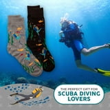 Foozys Men’s Fun Crazy Cool Sports Themed Novelty Crew Socks | 2 Pairs ...