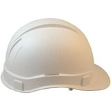 Ridgeline Cap Style Hard Hat, 4 Point Ratchet Suspension, Matte White ...