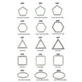 Metal Alloys KeyRings Quickly Release Side Pushing Split Rings ...