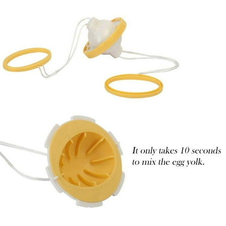 Golden Egg Shaker Throw Egg Scrambler Mixer Scramble Manual Kitchen ...