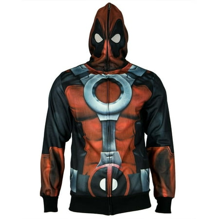 Deadpool - Painted Pool All Over Costume Zip Hoodie | Walmart Canada