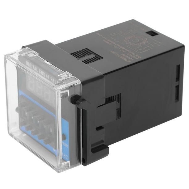 Time Delay Relay,ATS48C‑11(A) Time Relay LED Delay Timing Relay Module Timer Relay Exquisite ...