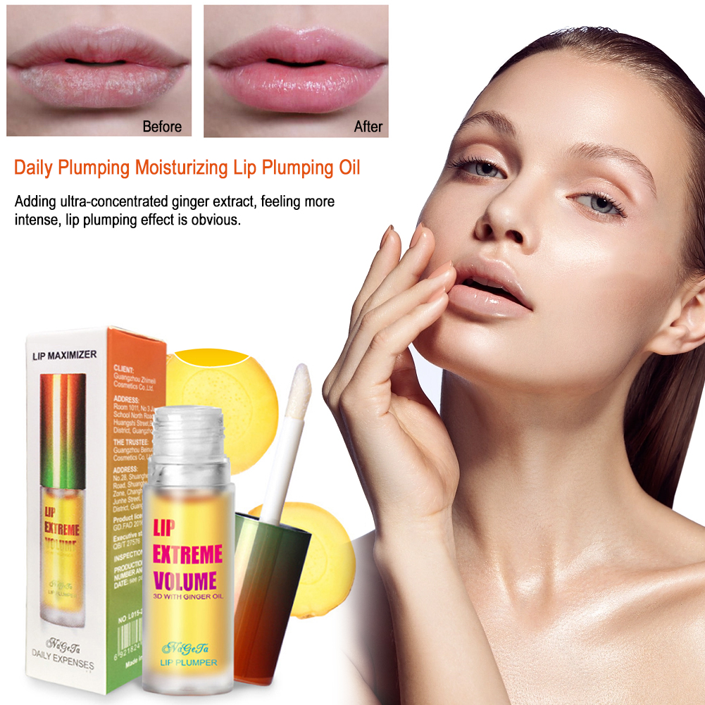 Extreme Volume Essence Lips Aceite hidratante que brilla en los labios ...