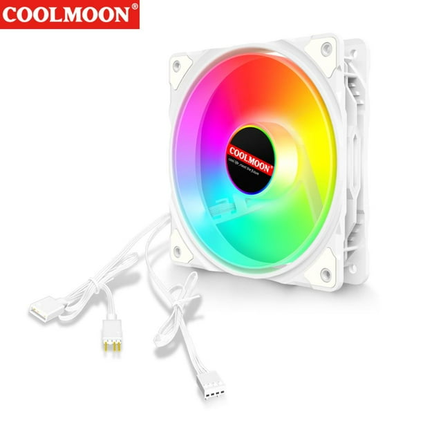 120mm Cooling Fan 5V 3Pin ARGB Aura Sync 4Pin PWM Computer Case Cooler ...