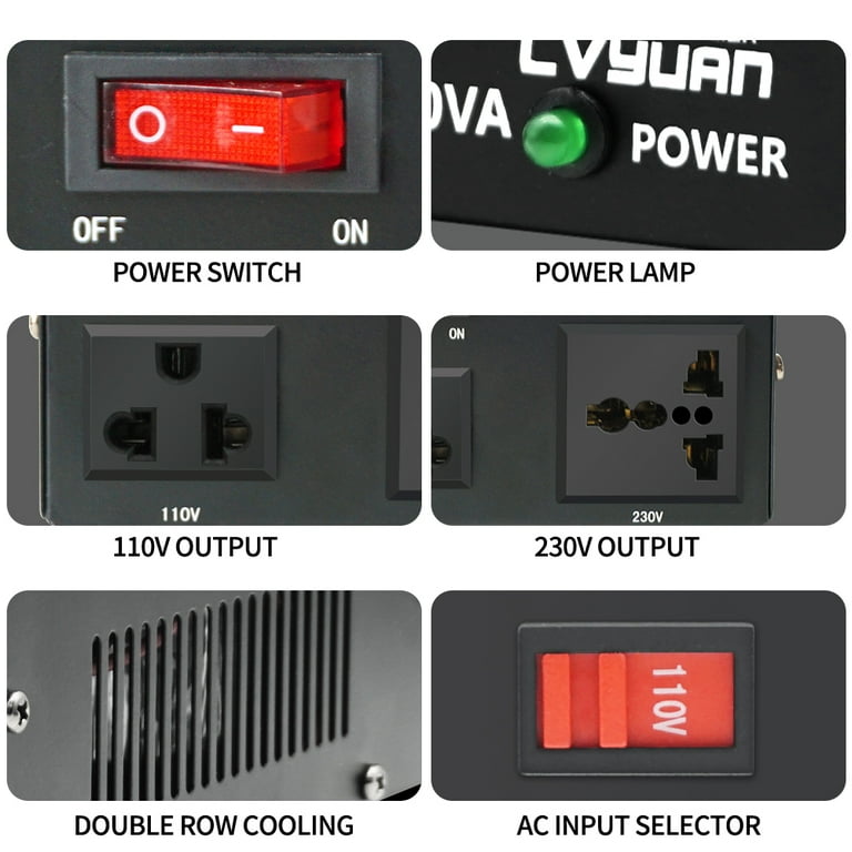 Step Up Transformer 12v To 240v