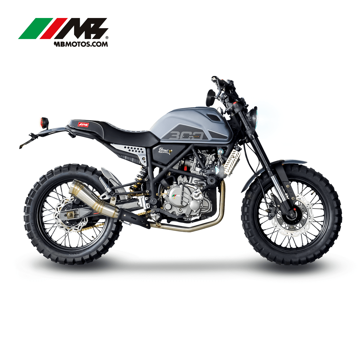 Motocicleta Doble proposito MB MOTOS Hornet 300cc Performance Gris 2025 ...