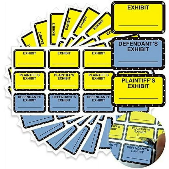 Exhibit Labels