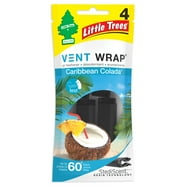 Little Trees Vent Wrap Air Freshener 4-PACKS (Black Ice) - Walmart.com