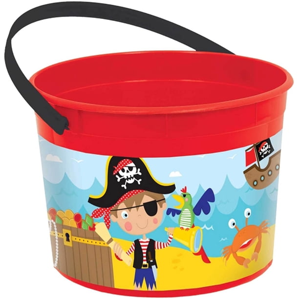Little Pirate Caribbean Buccaneer Cute Kids Birthday Party Favor ...