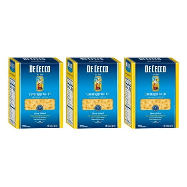 De Cecco No.52 Small Shells Pasta, 16 oz, 100% Durum Wheat, Slowly ...