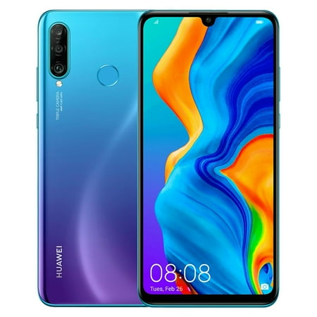 Huawei P30 Lite Dual-SIM 64GB + 4GB RAM Factory Unlocked 4G/LTE ...