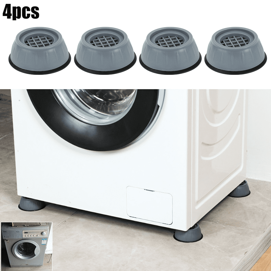 4PCS Rubber Pads for Washing Machine Anti Vibration Leg Stopper Foot ...