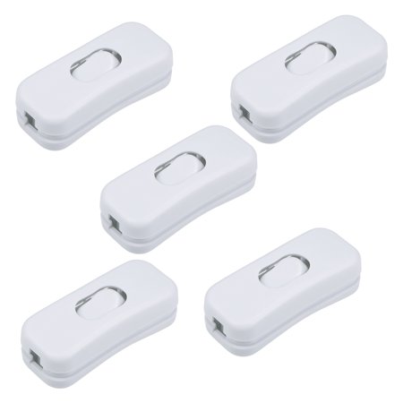 Inline Cord Switch AC 250V 2A 500W SPST Rocker Switch Light Switch ...