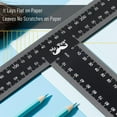 Mr. Pen - T Square, T Ruler, 12 Inch Metal, Drafting Tools - Walmart.com