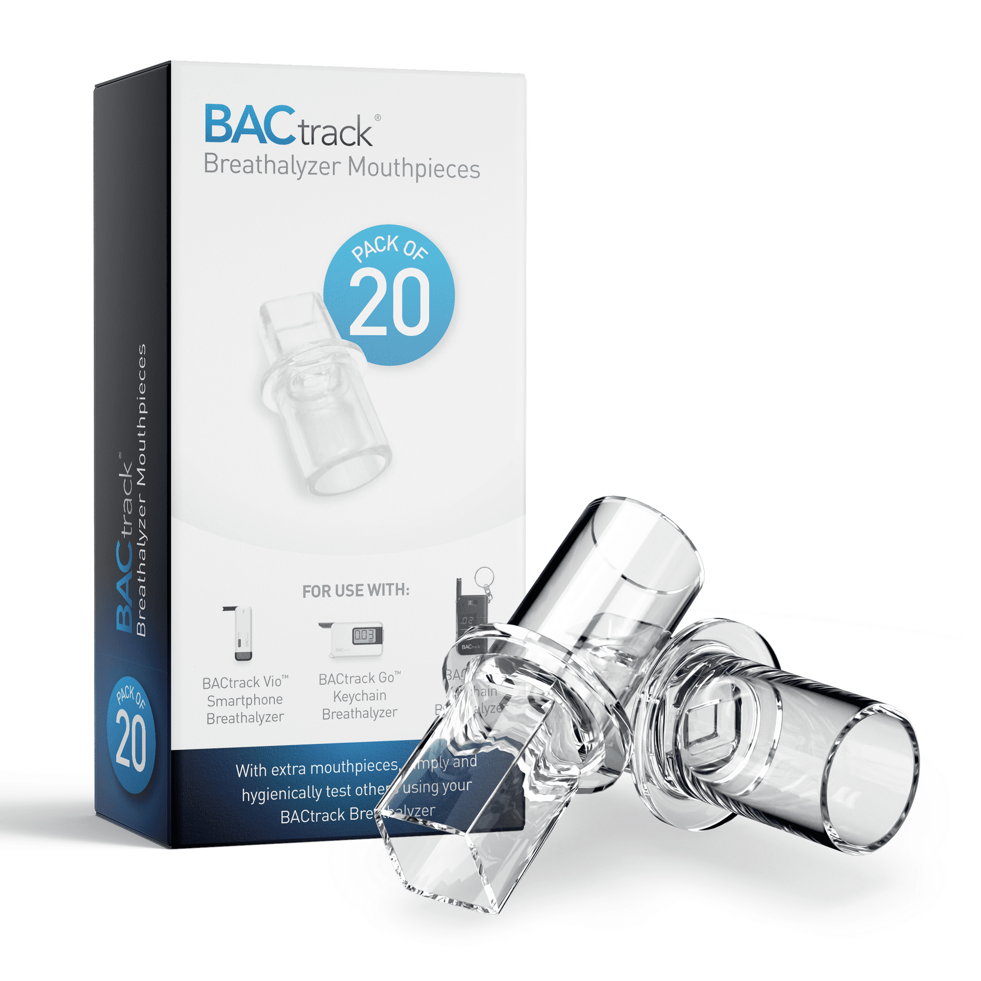 Click here for Bactrack Keychain Breathalyzer Mouthpieces (20 Cou... prices