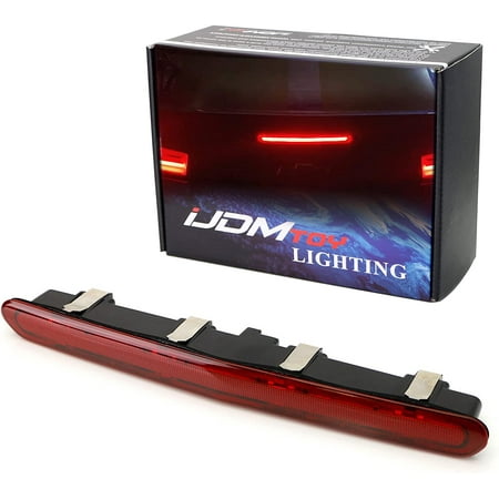 OE-Red Lens F1 Style Strobe LED Trunk Lid Third Brake Light Bar Assembly Compatible With 2016-up ...
