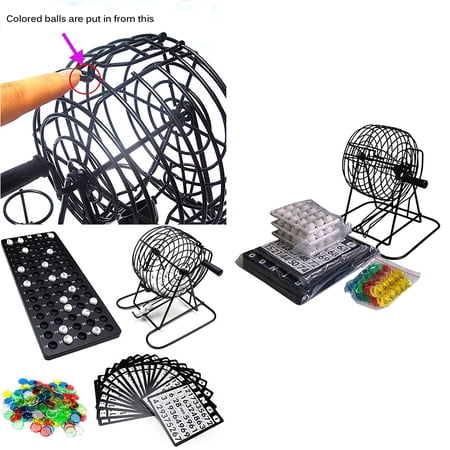 Bingo Games Equipment Lottery Machine Bingo Machine Board Game Easy ...