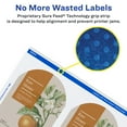 Avery Arched Labels, Sure Feed, 2-1/4" x 3", 90 Labels (22809 ...