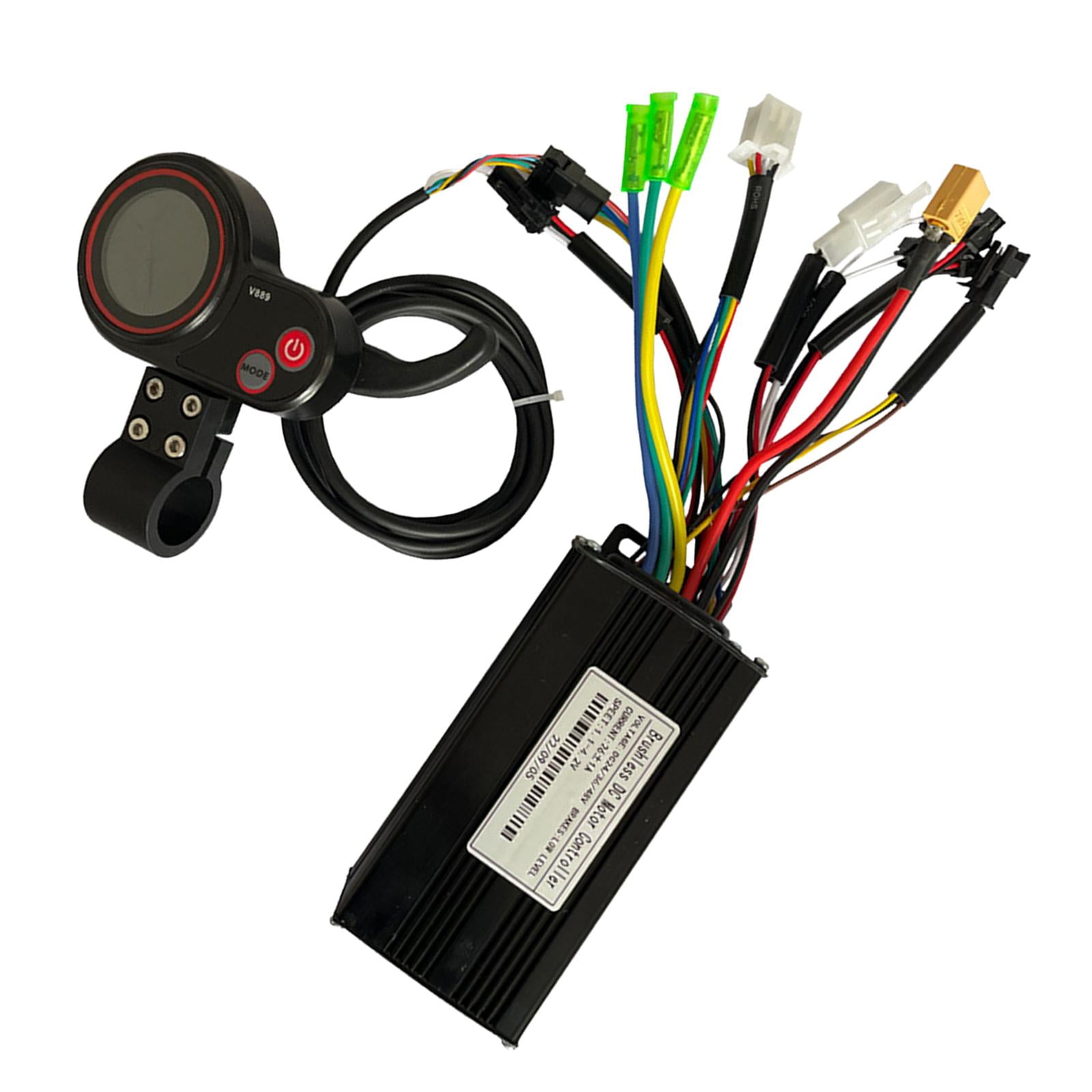 24V 36V 48V Speed Motor Controller Display Panel Control Unit E bikes ...