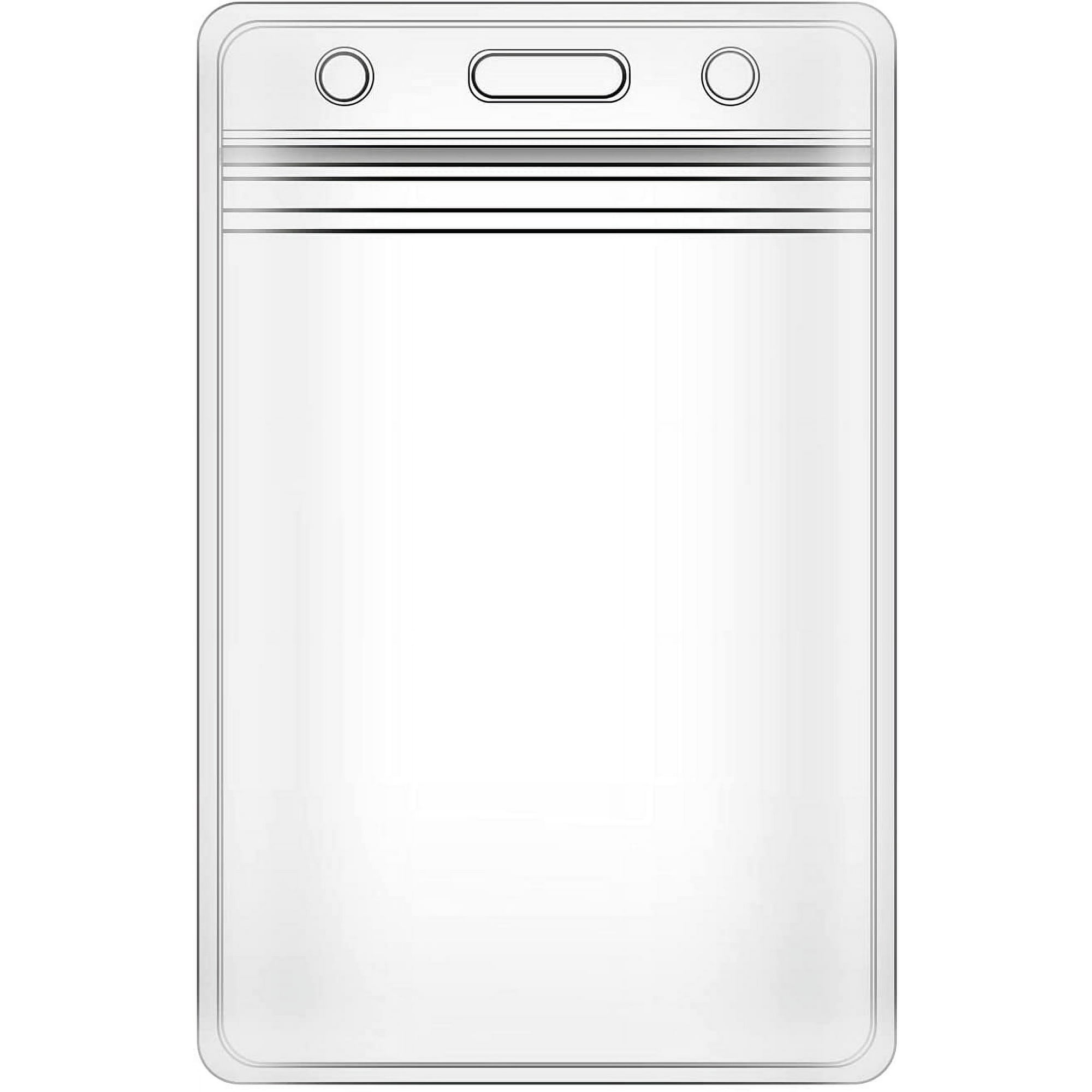 Click here for Jynofd 10 Pcs Vertical Id Badge Holders Pvc Clear... prices