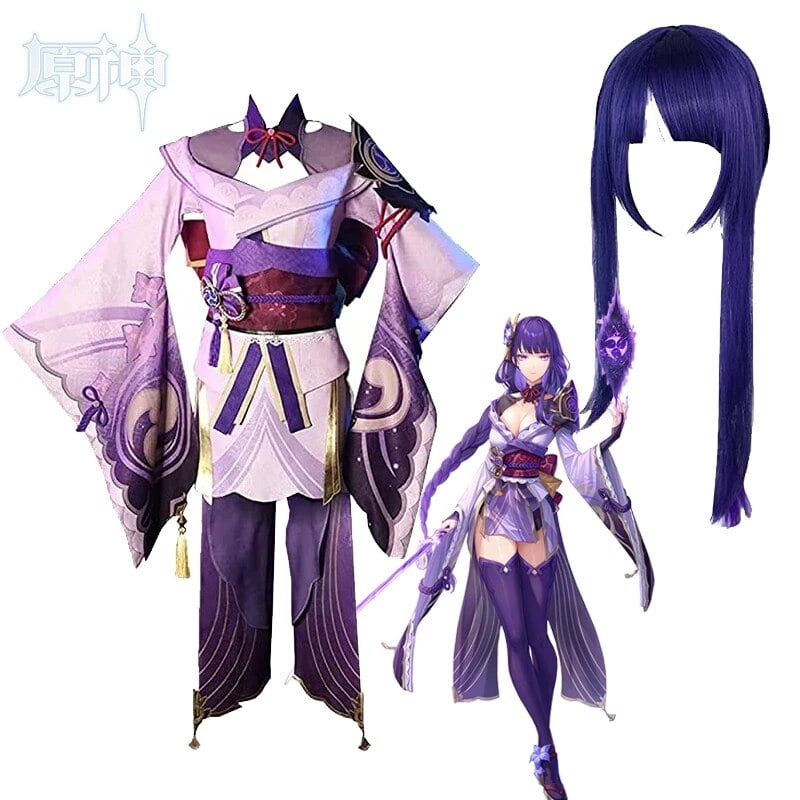 Genshin Impact Raiden Shogun Cosplay Outfit caodangnghekg.edu.vn
