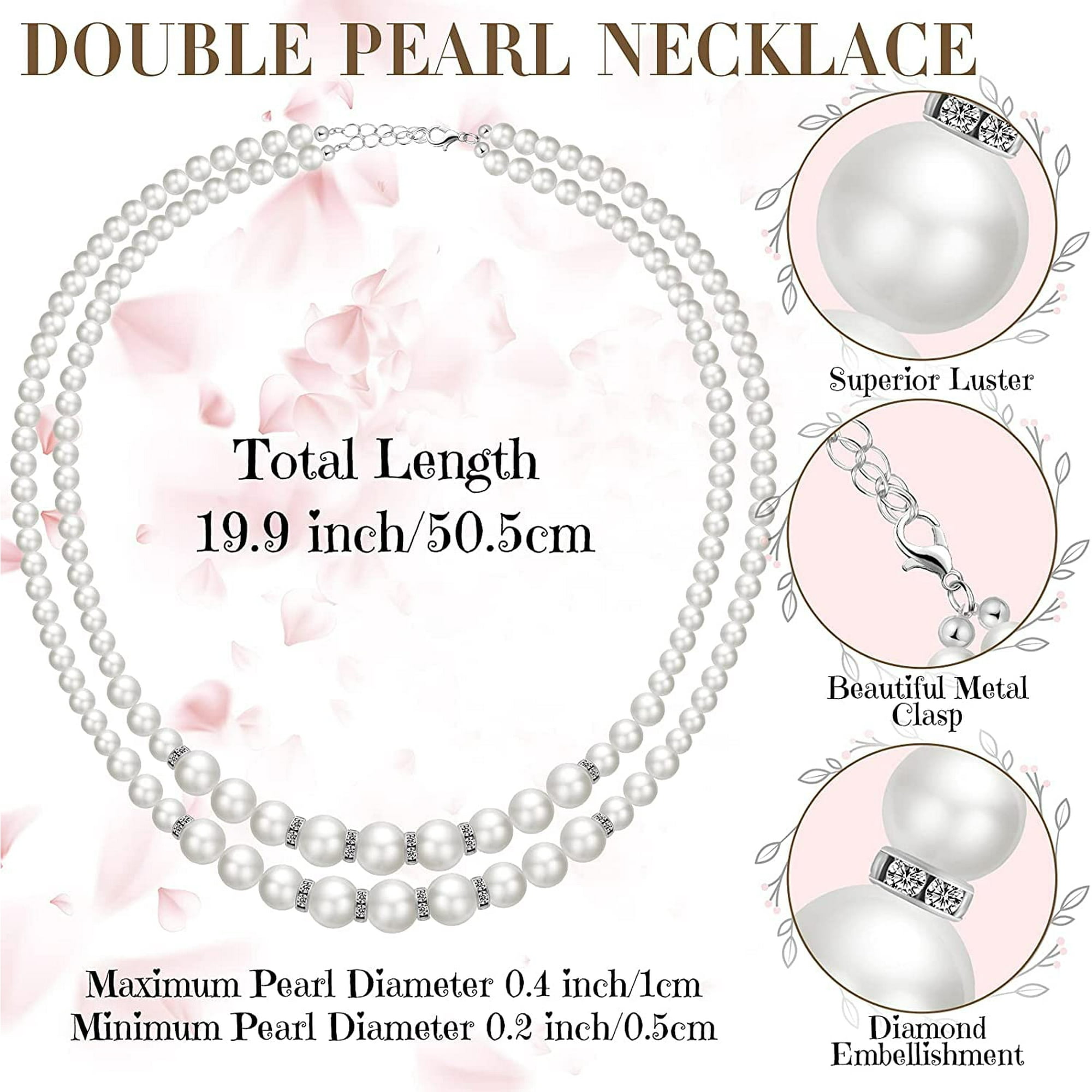 Click here for Shengyu 4pcs/Set Non-Toxin Pearl Necklace Set Safe... prices