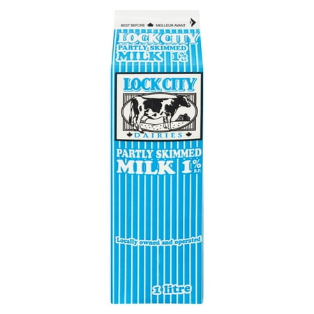 1L 1% Lock City Dairies Milk | Walmart Canada