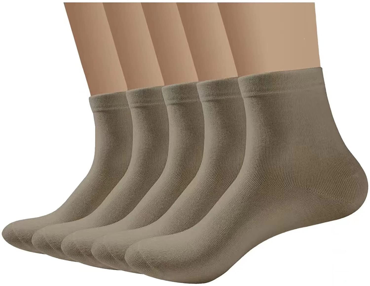 SERISIMPLE Bamboo Men Breathable Sock Low Quarter Thin Ankle Comfort ...