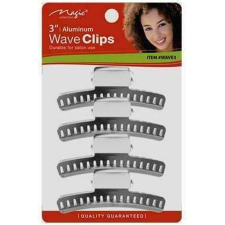 Magic Collection 3" Aluminum Wave Clips - Walmart.ca