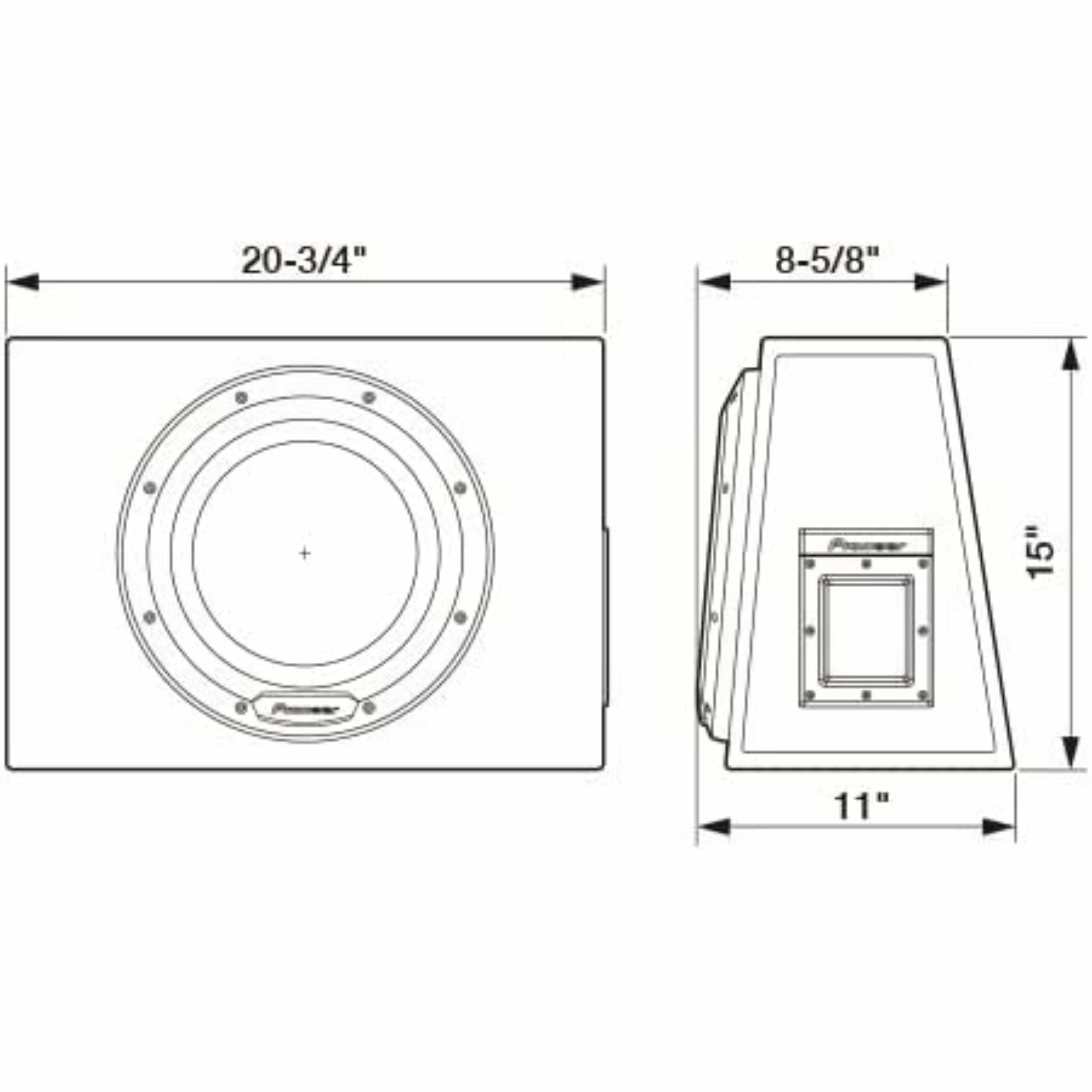 Pioneer 12-inch Ported Enclosure Subwoofer with Philippines | Ubuy