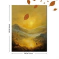 Abstract Golden Geometric Constellation Canvas Print Wall Art Home ...
