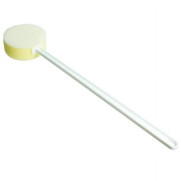 Norco 22-inch Contoured Long Handle Bath Sponge, Hand Held Shower Scrub ...