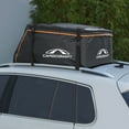 CargoSmart 15 Cubic ft Storm Proof Auto Rooftop Cargo Bag Black, 6658 ...