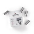 Cremo 5-Blade Barber Grade Mens Razor Cartridge Refills 4 Ct - Walmart.com
