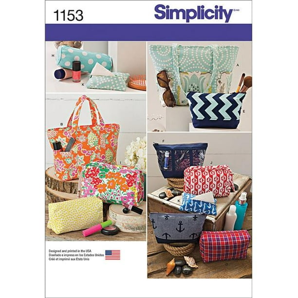 Simplicity Bag Pattern, 1 Each - Walmart.com - Walmart.com