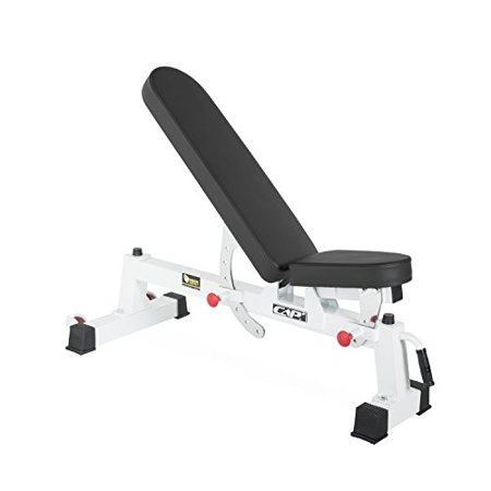 CAP+ Commercial Grade Three-Way Utility Bench - Adjustable Weight Bench ...