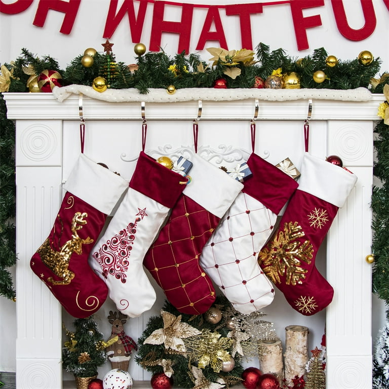 Christmas Stockings Fireplace
