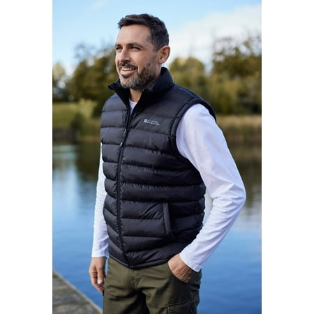 Mountain Warehouse Seasons Men's Padded Gilet Water Resistant Walking ...
