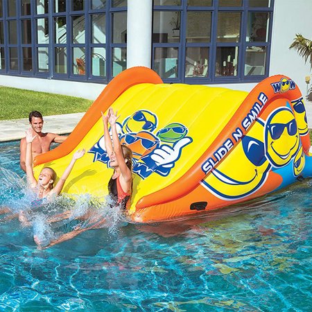 Pool Party Slide, Compact Inflatable Slide Park | Walmart Canada