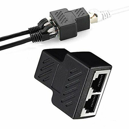 2pcs Internet Cable Splitter Ethernet RJ45 Cable dual internet cable ...