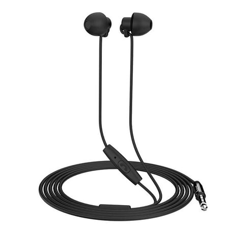 Silicone With Microphone Wired Earphone In Ear Hands Free Noise ...