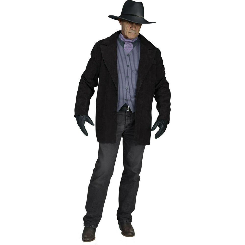 The Gunfighter Mens Adult Western Cowboy Halloween Costume-STD ...