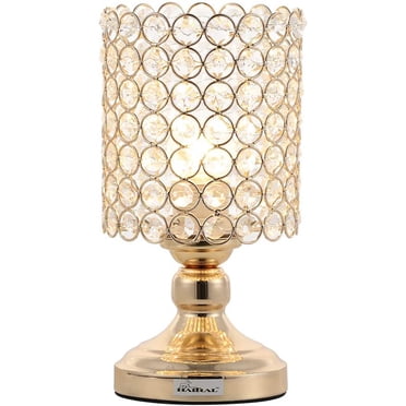 Cleopatra 1-light Crystal Table Lamp - Walmart.com