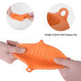 4 Pairs Mini Silicone Oven Gloves, Heat Resistant Non-Slip Pot Holder ...