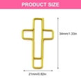 50 Pcs Small Bookmarks Creative Paper Clips Crosses Shaped Bookmarks ...