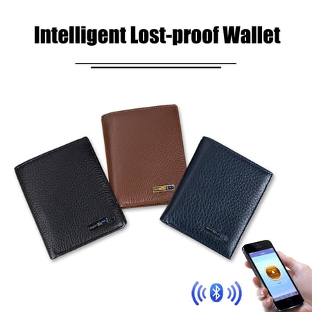 Smart Anti-Lost Wallet Bluetooth-compatible with Alarm Position Record ...