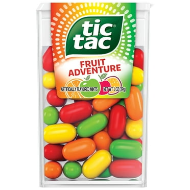 Tic Tac Mega Box, 27 Count, Variety Mints, Freshmint, Orange And Fruit ...