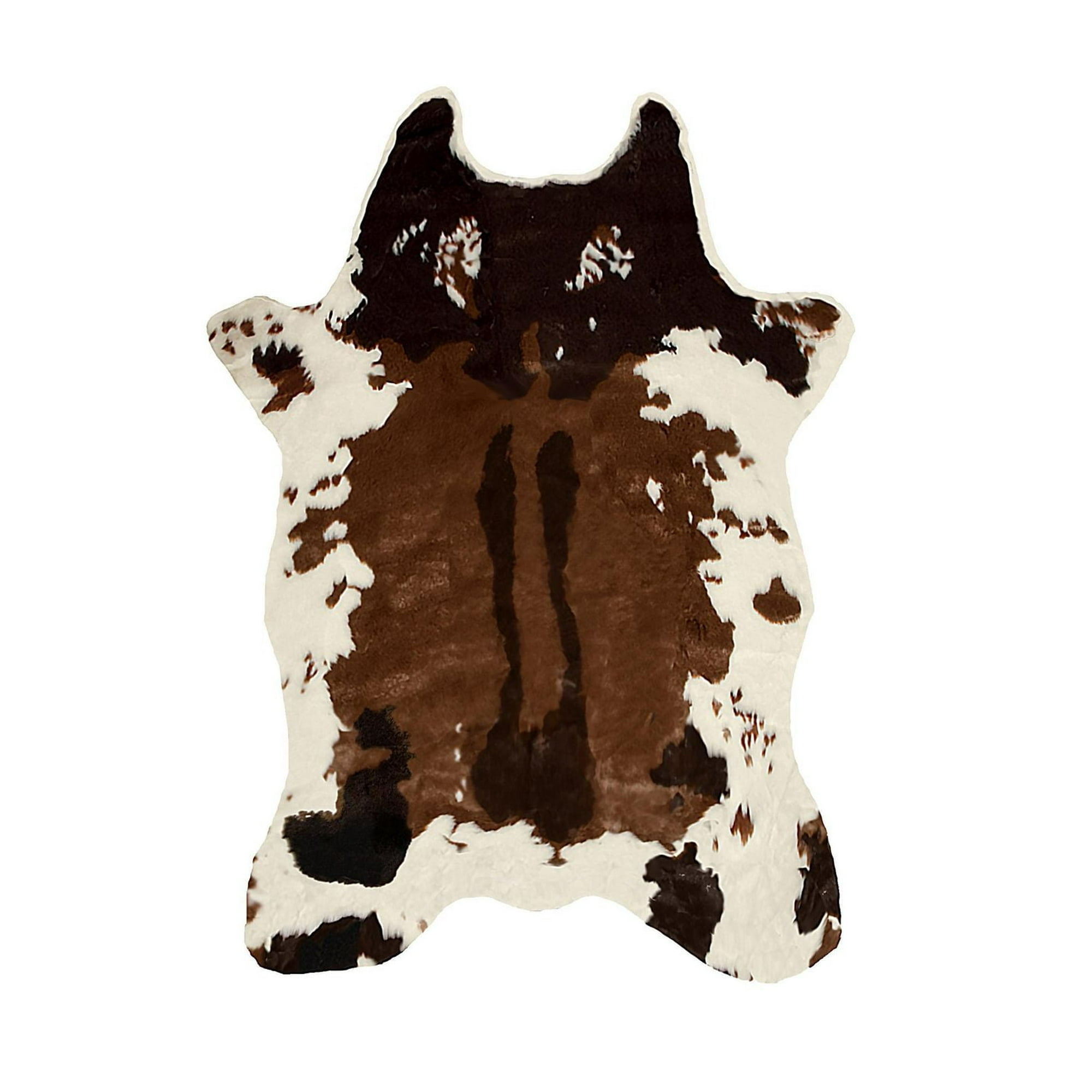 Click here for H-Luxe Faux Fur Cowhide Rug 5 Ft. 0 In. X 7 Ft. 6... prices