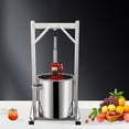5.8 Gallon Fruit Press Hydraulic Stainless Steel Manual Juice Maker ...